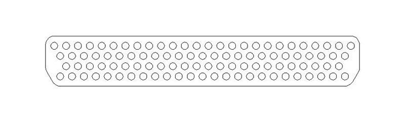 Item # 100RC100P-B, Micro-D Harnessed Connectors, Series 100, 102, 104 ...